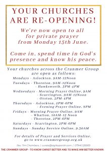 Sunday Service – June 14th – The Cranmer Group